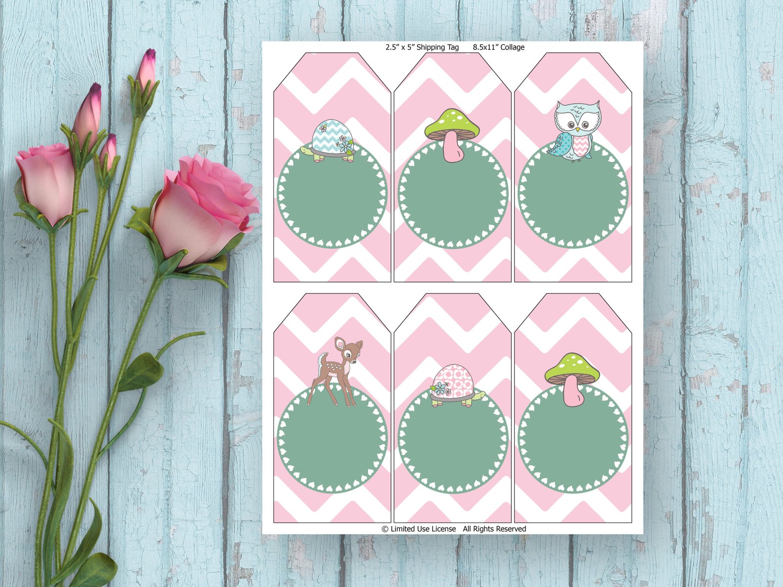 Woodland Party-Printable Tags - Its Your Party