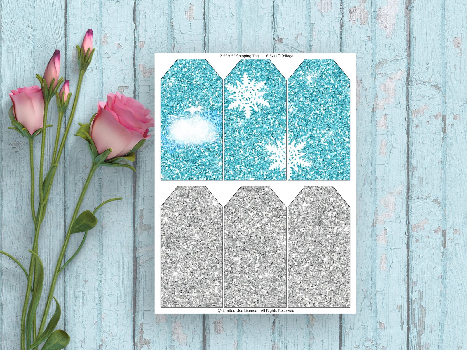 Frozen-Sparkling Printable Tags - Its Your Party